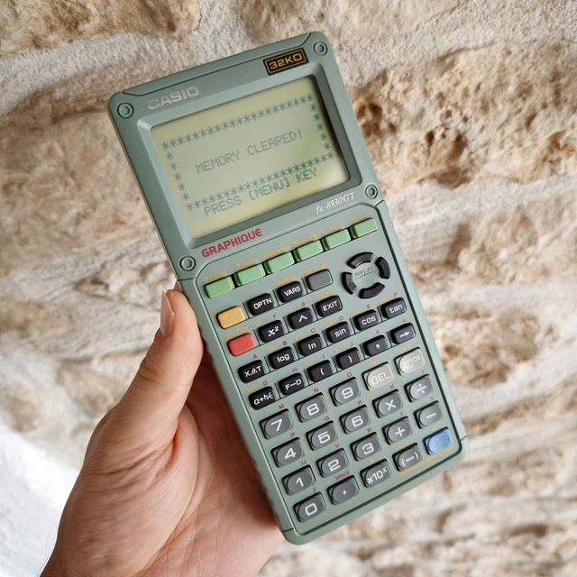 CASIO FX-8930GT GRAPHIQUE Scientific Calculator Graphing French ...