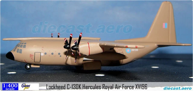 *RARE* LOCKHEED C-130K Hercules Royal Air Force XV196 Gemini Military ...