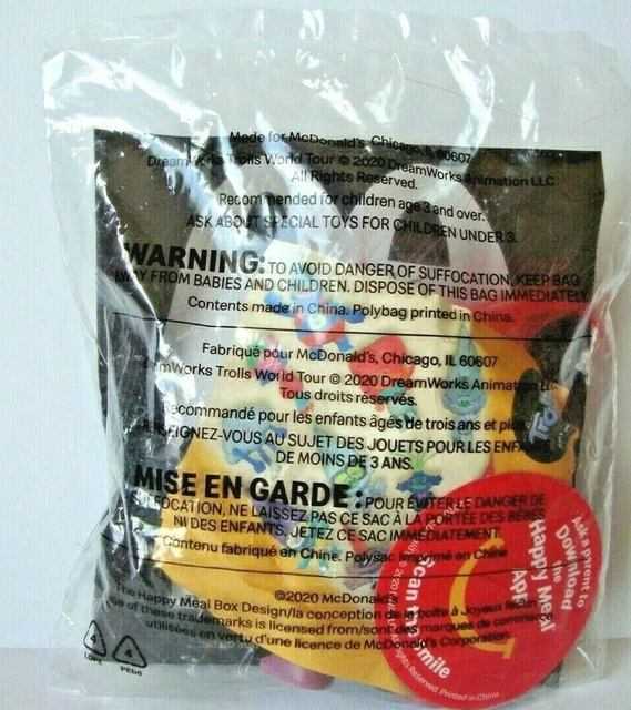 MCDONALDS HAPPY MEAL Toy Queen Barb Trolls World Tour - 2020 $14.00 ...