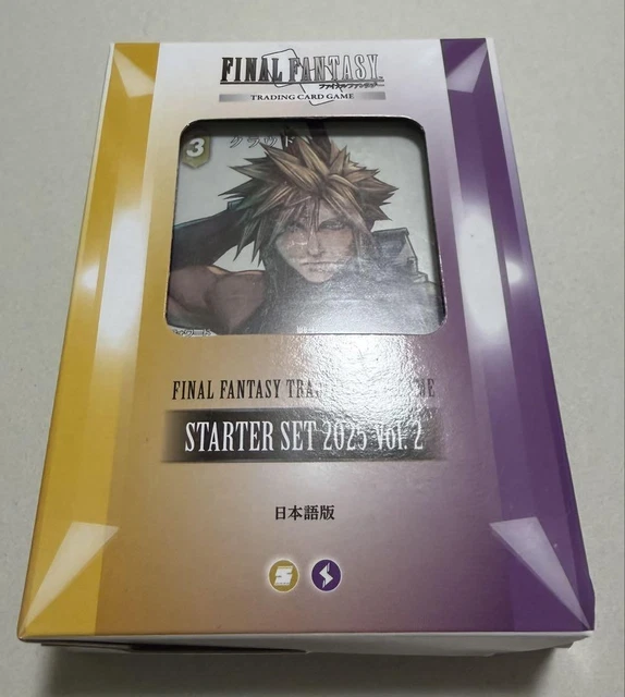 FINAL FANTASY STARTER Set 2025 Vol.2 version japonaise EUR 39,84 ...