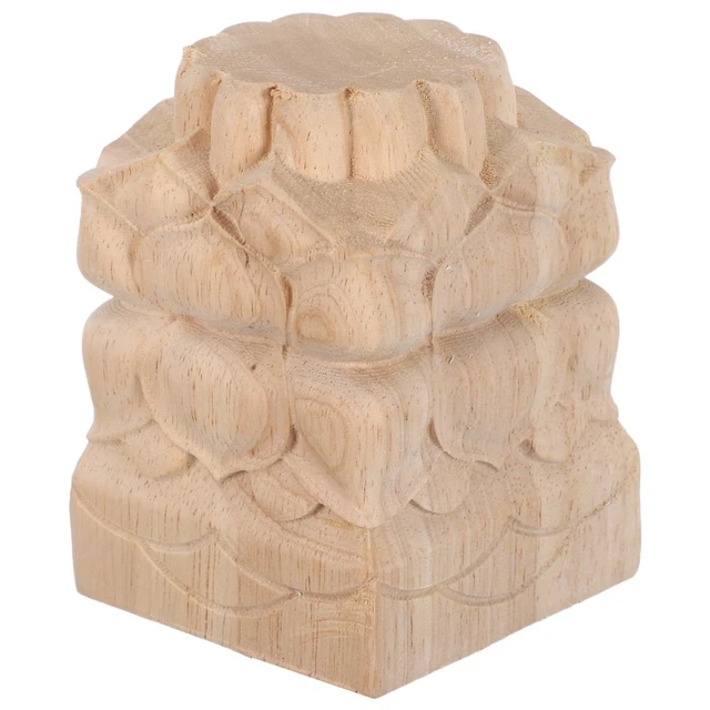 WOOD CARVING STAIR Handrail Wooden Finials for Crafts Decorative Stairs Post $45.71 - PicClick AU