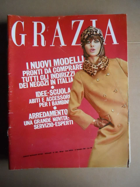 GRAZIA RIVISTA DI moda n 2076 1980 [Q64] EUR 9,15 - PicClick FR