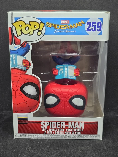 FUNKO POP MARVEL: Spider-Man Homecoming - Spider-Man #259 Upside Down ...