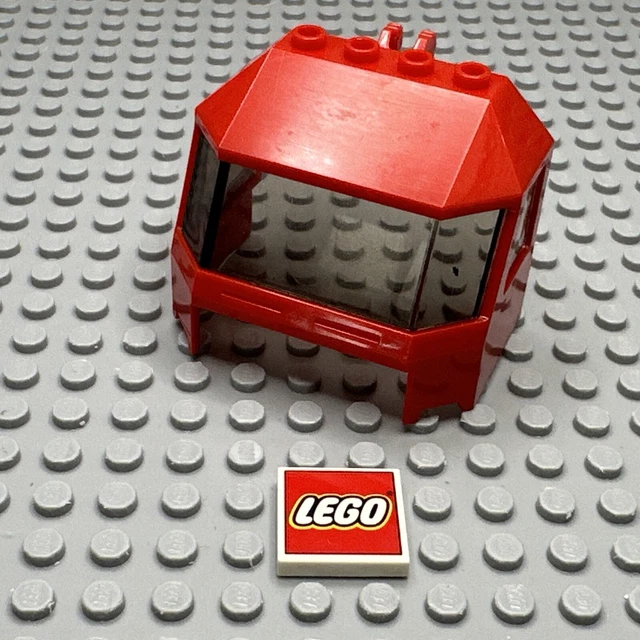 LEGO® FINESTRA COCKPIT 45406c01 4x6x6 Ferrovia rosso 4582 7944 1 pz EUR ...