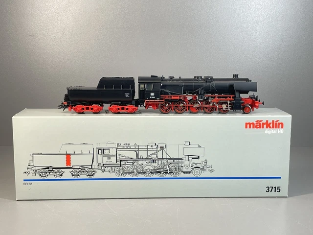 H0 MÄRKLIN DIGITAL Lokomotive DB BR 52 3329 3715 AC OVP / 2 K 419 EUR 3 ...