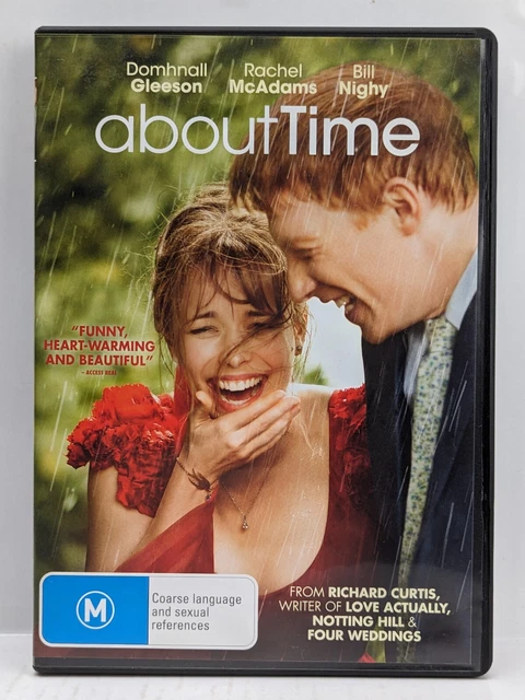 ABOUT TIME DVD Region 2,4,5 PAL PreOwned Domhnall Gleeson Rachel ...