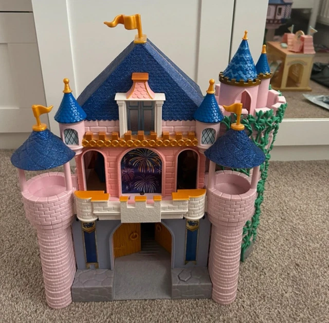 DISNEY STORE SLEEPING Beauty Deluxe Castle Playset £63.12 - PicClick UK