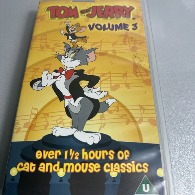TOM AND JERRY Volume 3 VHS Video - Excellent Condition £7.99 - PicClick UK