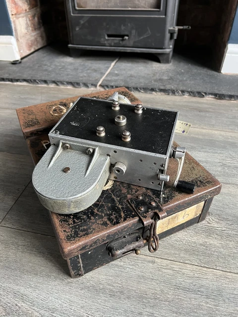 VINTAGE SETRIGHT CONDUCTOR Ticket Machine Case Bus Tram Train Coach ...