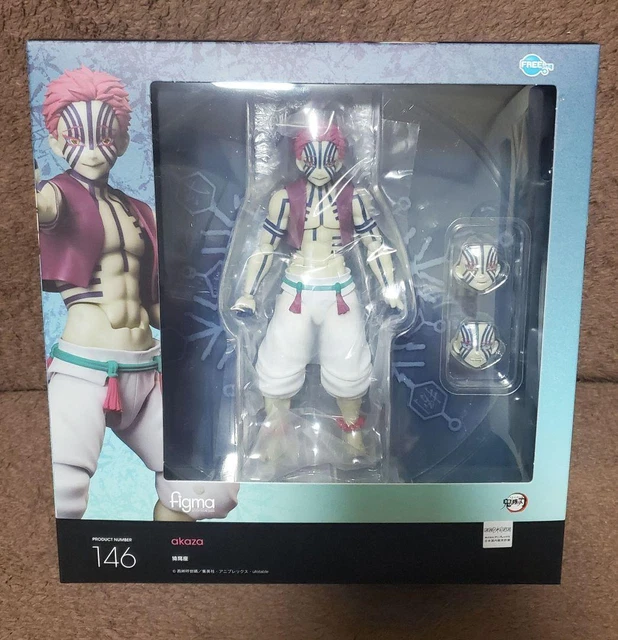 FIGMA DEMON SLAYER Kimetsu no Yaiba Akaza Action Figure FREEing JP Toy ...