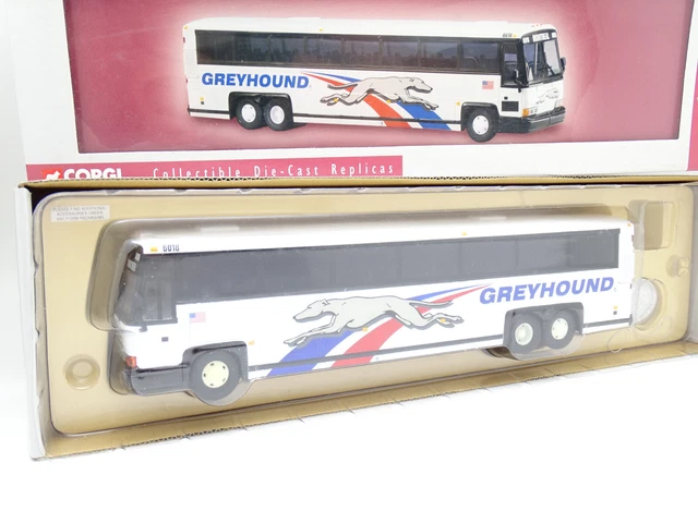 CORGI 1/50 - Bus Car GM General Motors Mci Greyhound Lines £139.07 - PicClick UK