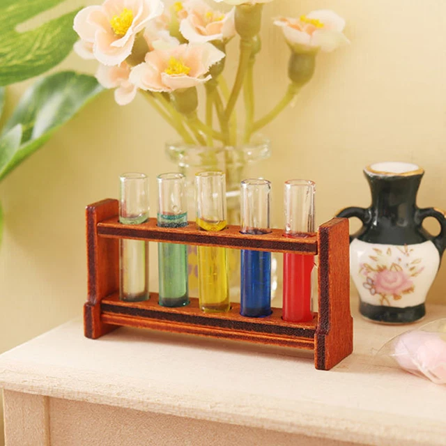 REALISTIC TEST TUBE Prop for Playtime Detachable Dollhouse 1 12 ...