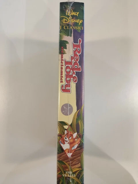 RED E TOBY Nemiciamici - Vhs Walt Disney Con Libretto Nuova Sigillata ...