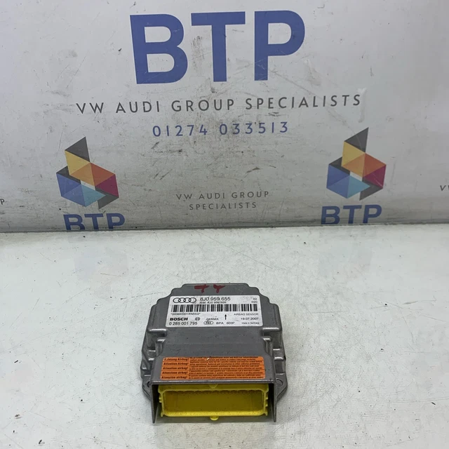 AUDI TT AIRBAG Control Module Ecu 8J0959655 Mk2 2006 - 2014 Box136 £10. ...