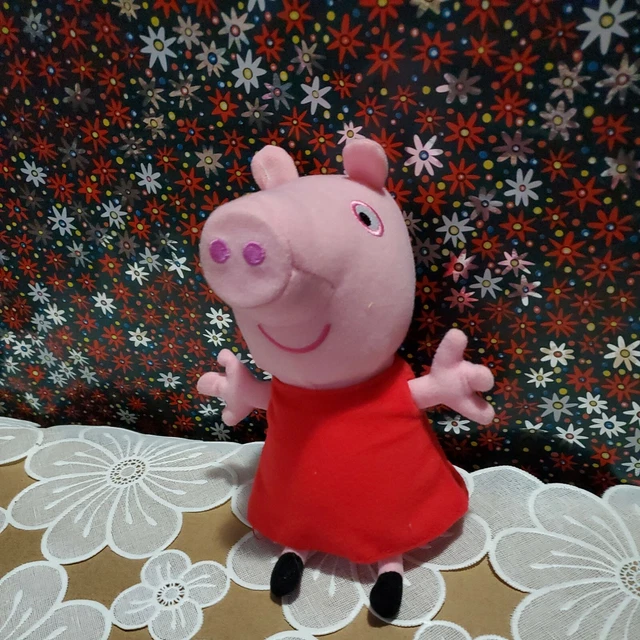 PEPPA PIG IN Red Dress Stuffed Animal Plush Toy £7.48 - PicClick UK
