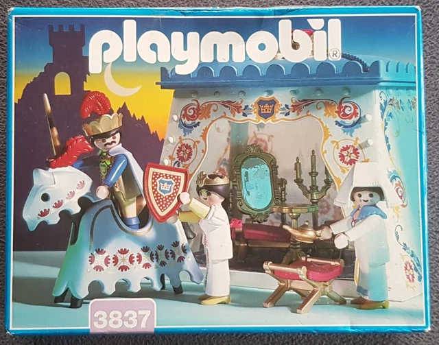 PLAYMOBIL® 3837 KÖNIGLICHES Zelt aus dem Jahr 1995 NEU & OVP MISB EUR ...