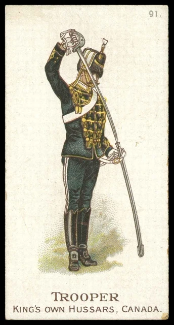 GALLAHER - 'TYPES of British & Colonial Regiments (B)' (1900) - Kings ...