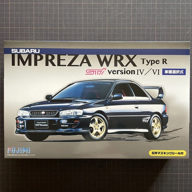 FUJIMI 1/24 INCH UP SERIES No.99 SUBARU IMPREZA WRX STI Version IV/VI kit ID99 £61.86 - PicClick UK