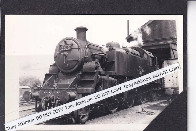 BR - STANDARD Class 3 2-6-2T No. 82020 - Photo #12994 £1.50 - PicClick UK