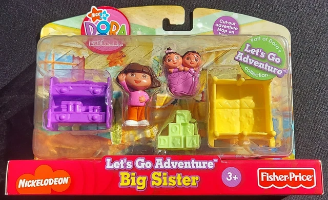 DORA THE EXPLORER - Lets Go Adventure BIG SISTER - VINTAGE 2007 - NEW ...