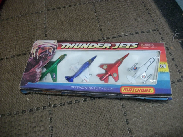 VINTAGE MATCHBOX THUNDER Jets Set £20.99 - PicClick UK