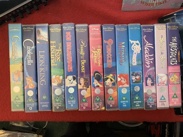 WALT DISNEY AMAZING Vintage Vhs Video Collection X 14 Tested £24.99 ...