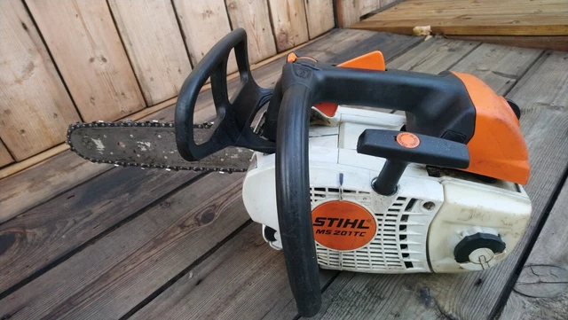 STIHL MS201TC TOP Handle Petrol Chainsaw £365.00 - PicClick UK