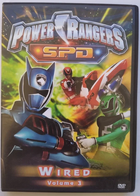 POWER RANGERS S.P.D. Vol. 3: Wired (DVD, 2005) $8.50 - PicClick CA