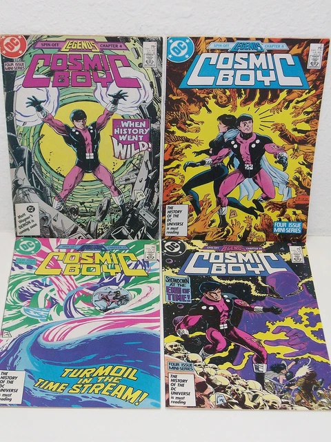 COSMIC BOY #1-4 - Série Complete - LEGENDS SPIN-OFF - Paul Levitz KEITH ...