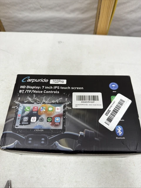 CARPURIDE W702PRO MOTO Carplay Intercom Function Wireless CarPlay Andr ...