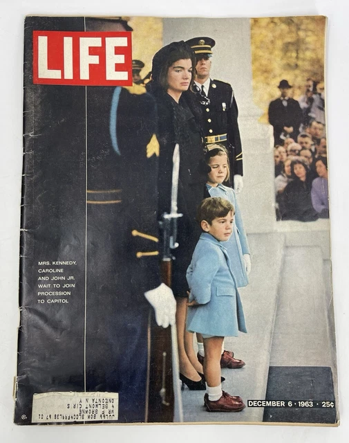LIFE MAGAZINE DECEMBER 6, 1963 Featuring JFK Funeral & Jackie O £10.83 ...