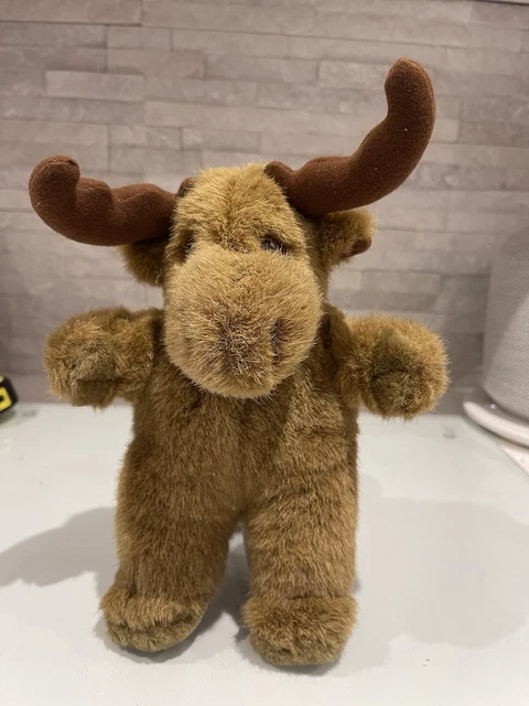 DRAGBY IKEA VINTAGE Retro Reindeer Mouse Brown Fluffy Soft Cuddly Toy ...