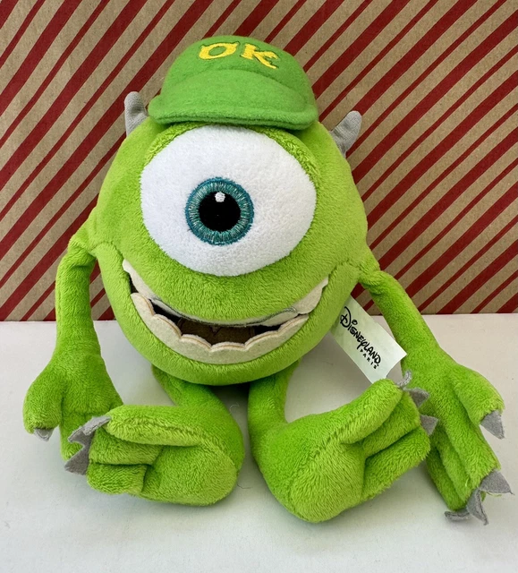 DISNEY MIKE WAZOWSKI Plush Soft Toy Monsters Inc Official Disneyland ...