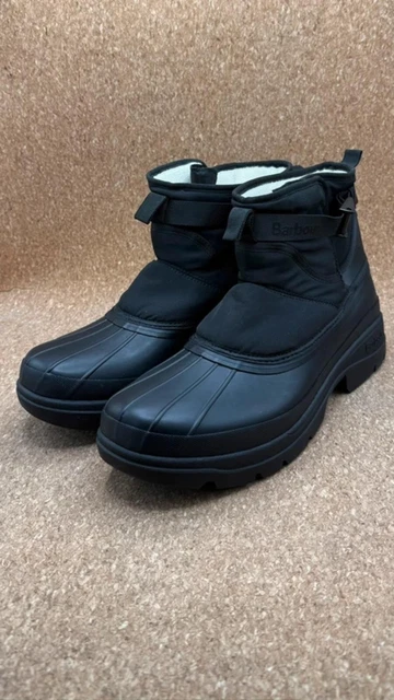 BARBOUR BRAYBOURN DUCK Boots black UK 10 £50.62 - PicClick UK