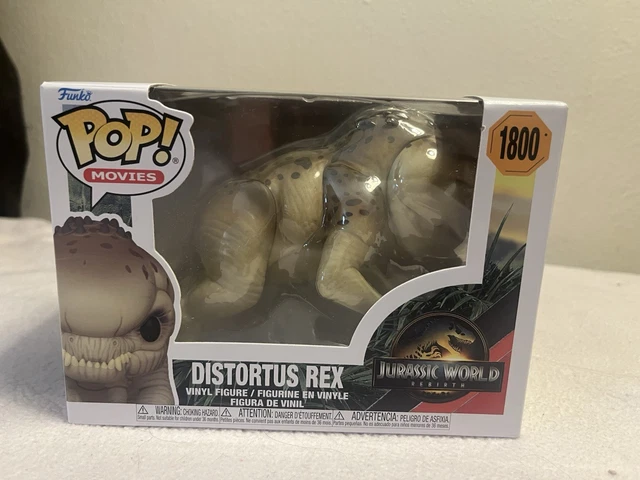 FUNKO POP! MOVIES Jurassic World Rebirth Distortus Rex (Damaged Box) $8 ...