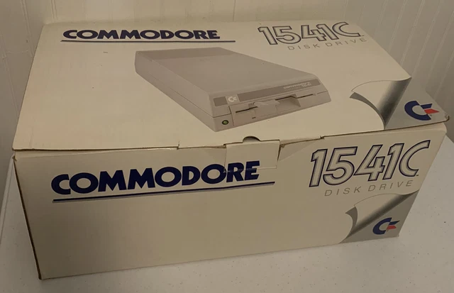 COMMODORE 64 COMPUTER 1541C Floppy Disk Drive Vintage w/ Original Box ...