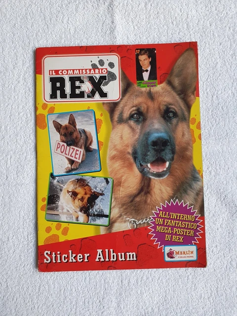IL COMMISSARIO REX album figurine incompleto Merlin 1998 EUR 16,99 - PicClick IT