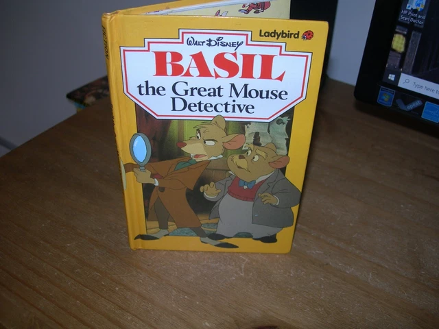 VINTAGE LADYBIRD BOOK Walt Disney Basil The Great Mouse Detective ...