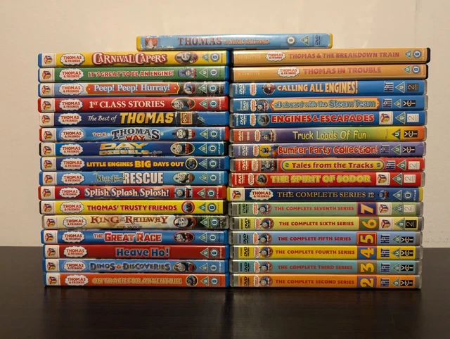 33 X THOMAS The Tank Engine DVD Bundle. Some Complete Series. £55.99 ...