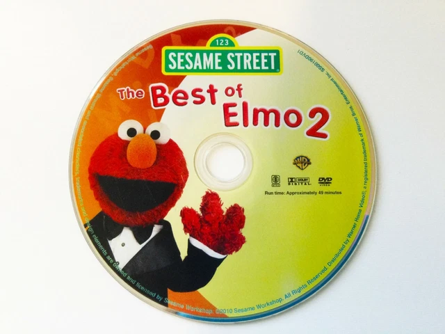 WARNER BROS. SESAME Street The Best of Elmo 2 DVD EUR 2,27 - PicClick IT