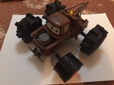 DISNEY CARS PIXAR mater monster truck missing wheel Rare £4.00 ...