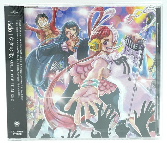 ADO ONE PIECE FILM RED Uta no Uta Standard Edition CD Normal Edition ...