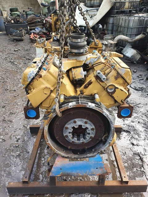 CATERPILLAR V8 ENGINE 3208 CAT Generator Plant & Machinery Crane Farm ...