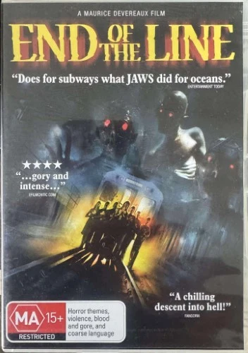 DVD END OF The Line CANADIAN SUBWAY HORROR $35.95 - PicClick AU