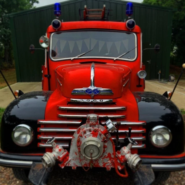 CONVERTED GERMAN FK3000 Fire Engine Camper Van £20,000.00 - PicClick UK