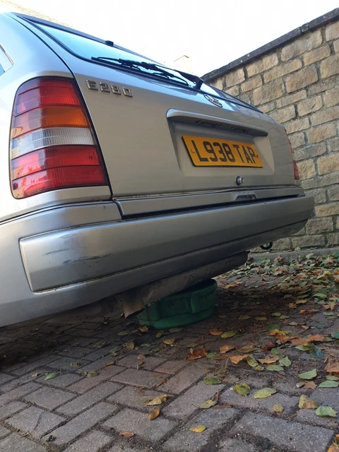 MERCEDES W124 S124 E-Class Estate Rear Bumper Silver £50.00 - PicClick UK