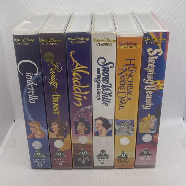 WALT DISNEY VHS bundle Disney Princess Joblot Of 6 EUR 11,66 - PicClick IT