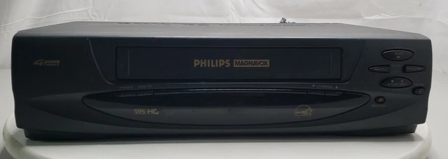 PHILIPS MAGNAVOX VRA411AT22 VCR VHS Player Recorder 4-Head £27.71 ...
