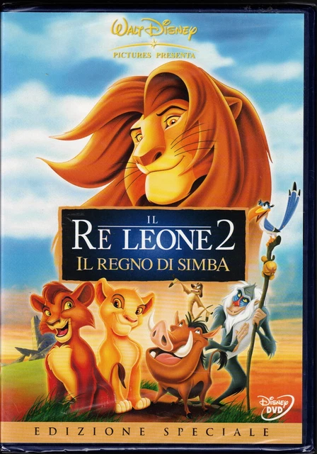 IL RE LEONE 2 IL REGNO DI SIMBA Ed. Speciale Z3-DV0170 PRIMA BUENA ...