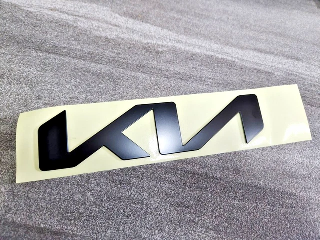 FRONT HOOD MATTE Black emblem for 2025 2026 KIA Sorento (facelift model ...